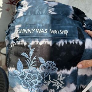 Johnny Was | Bags | Johnny Was Denim Duffle Bag Nwt | Poshmark